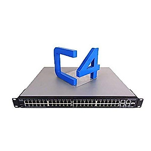 Cisco SF300-48PP-K9 48-Port 10/100 PoE+ Managed Switch (Renewed)
