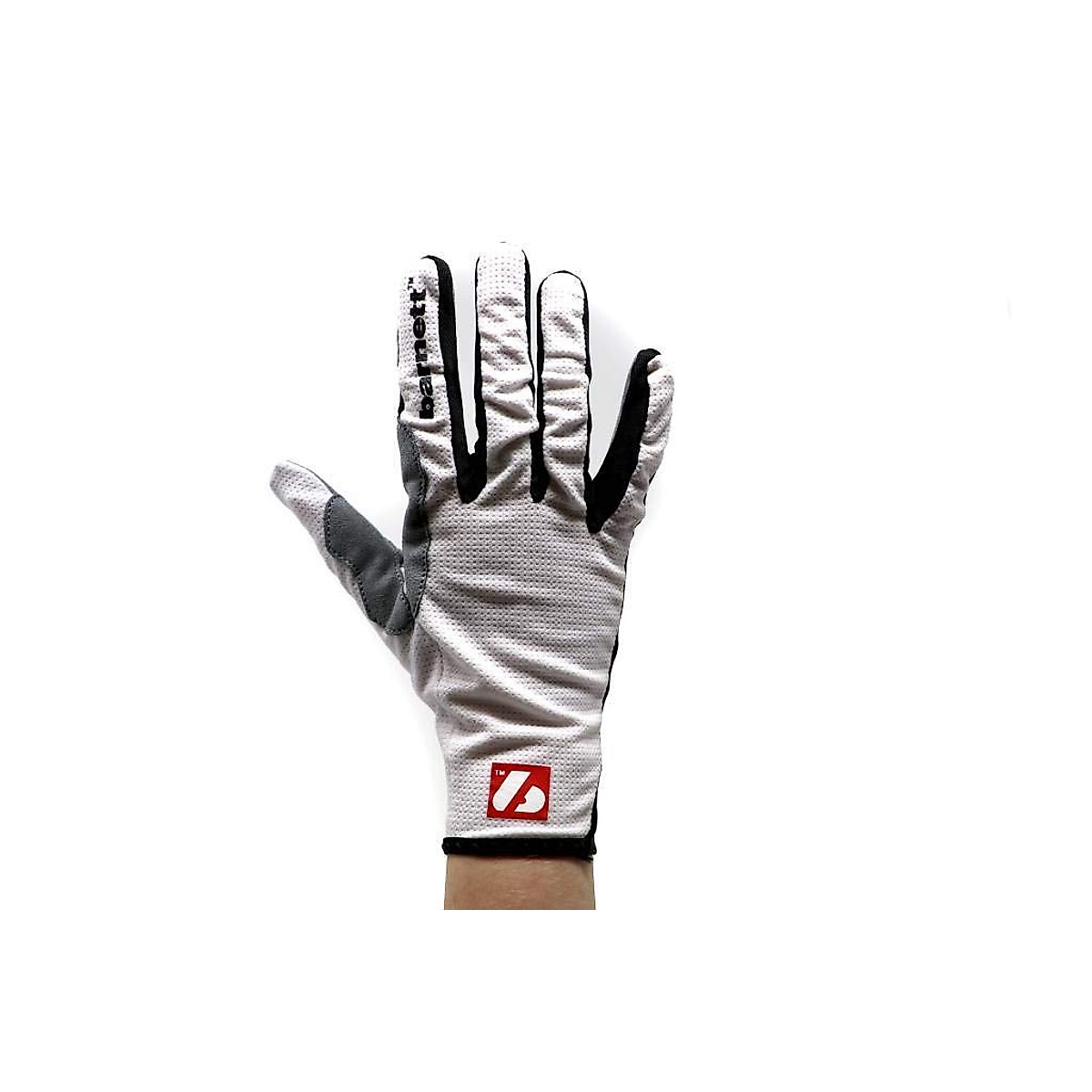 BARNETT NBG-18 Gloves for Rollerski - cross-country - road bike - running - WHITE (XS)