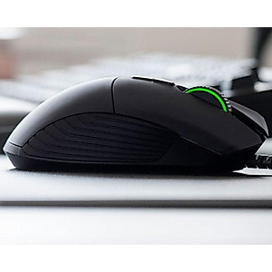Razer Basilisk Essential Gaming Mouse: 6400 DPI Optical Sensor - Chroma RGB Lighting - 7 Programmable Buttons - Mechanical Switches - Classic Black
