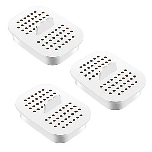 Hohean 3 Pack Water Pitcher Dispenser Filter Replacement, Compatible with Nakii Filter Pitcher NFP-100, Reduces Chlorine, Sediment, Color and Odor, Replacement Filters for Pitcher