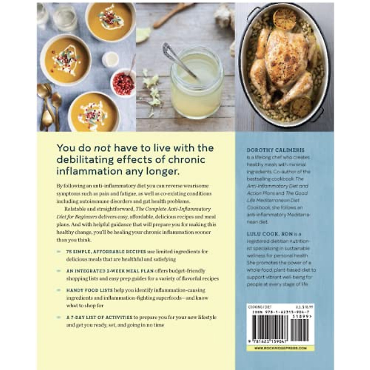 The Complete Anti-Inflammatory Diet for Beginners: A No-Stress Meal Plan with Easy Recipes to Heal the Immune System