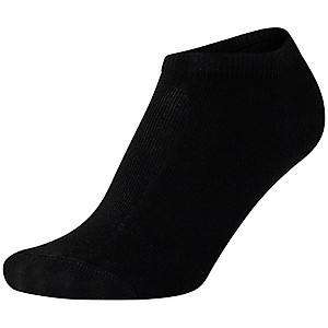 Steve Madden Women's Socks - 10 Pack Performance Cushion Low Cut Ankle Socks - Athletic Socks for Women, Size 5-10, Solid Black