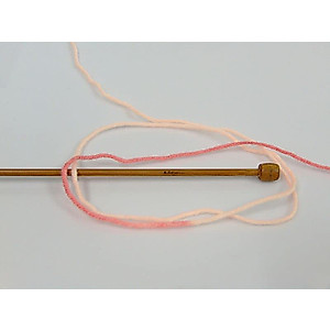 Salmon Mini Baby Design DK Yarn - Acrylic Wool Blend Self-Patterning Yarn 50 Gram, 142 Yards - Salmon, Amber Blue, White +