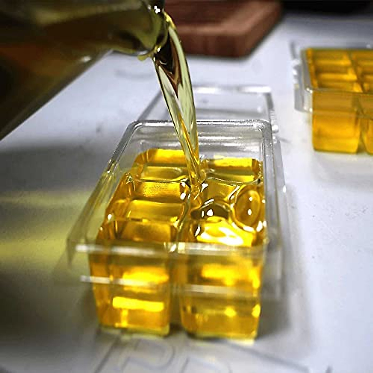 Thermometer for Candle/ Soap Making 8" Glass Tube with an Adjustable Clip for Hands Free Use