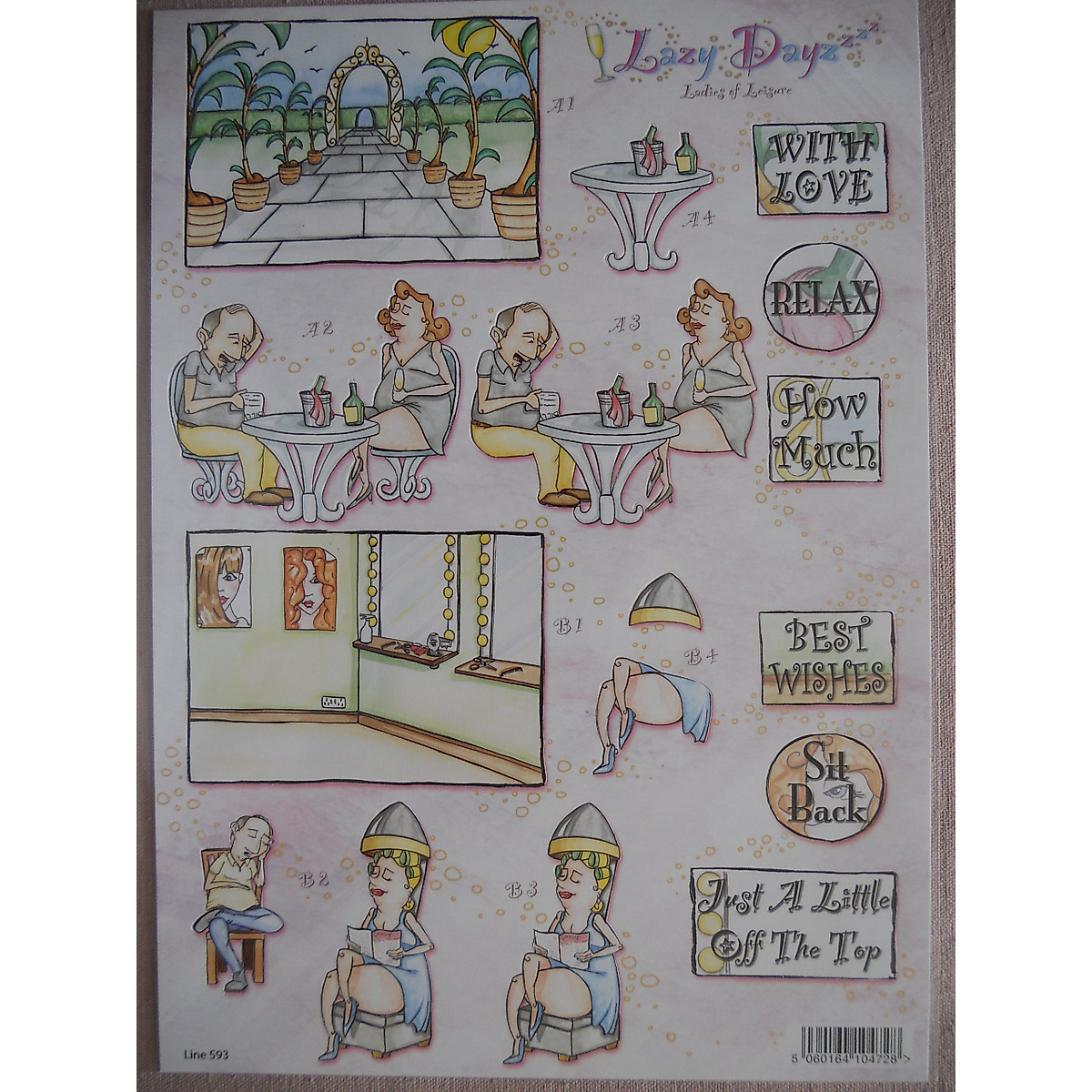 Craft UK Lazy Dayz-Just a Little off the Top