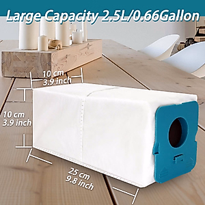 8 Pack VCA-ADB953 Dust Bag for Samsung BESPOKE Jet Cordless Stick Vacuum Cleaner, GLDCAPA 2.5L Large Capacity Automatic Dust Collection Bag for All In One Clean Station