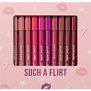 ColourPop SUCH A FLIRT Lippie Pencil Liner Set Vault Matte Pinks