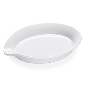 Yedio Porcelain Spoon Rest for Stove Top Kitchen Counter, White Ceramic Coffee Spoon Rest, Large Cooking Spoon Holder