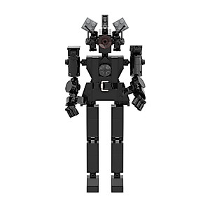 Mihjiot Skibidi Toilet Man Titan Skibidi Toilet Titan Tv Man Camera Man Titan Speakerman Toy Building Blocks Set Toy Ideas Toys Kids Toys Gift for Kids 6+ Boys or Girls (3 Pcs)