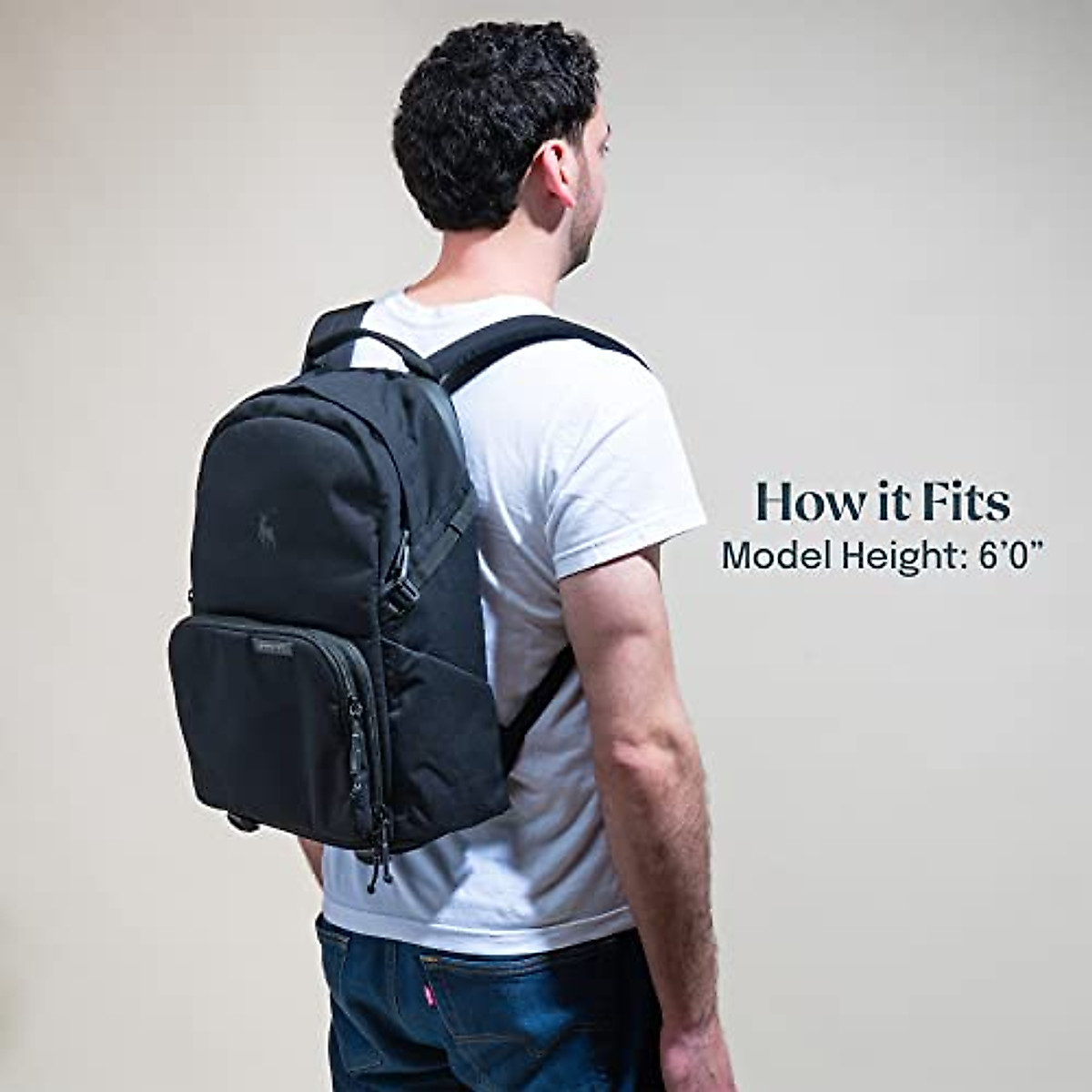 BREVITE Jumper Photo Compact Camera Backpack: A Minimalist & Travel-friendly Photography Backpack Compatible With Both Laptop & DSLR Accessories 18L (Black)