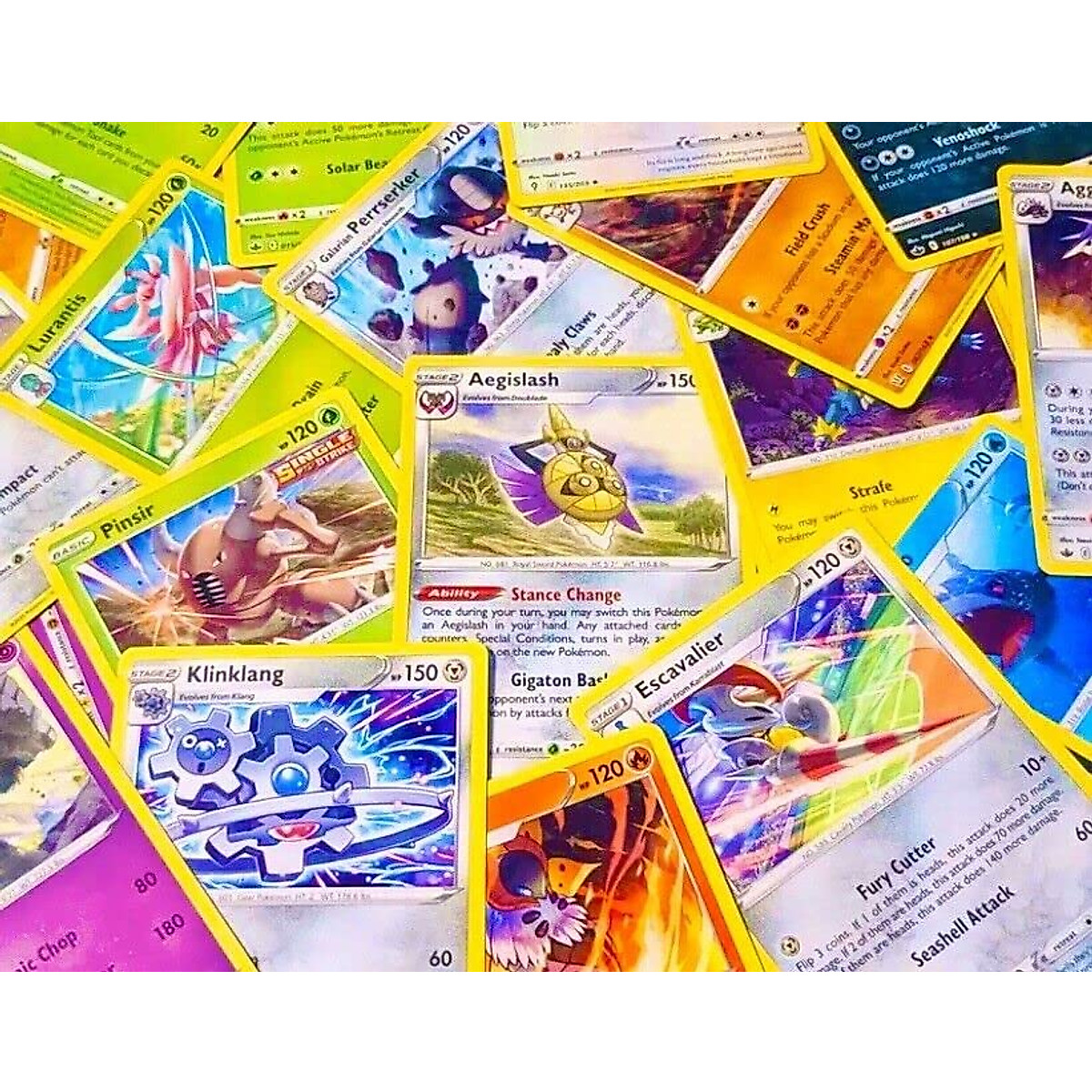 25 Rare Pokemon Cards with 100 HP or Higher (Assorted Lot with No Duplicates) (Original Version)