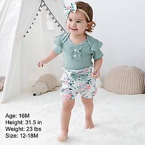 WESIDOM Baby Girl Clothes,Hooded Long Sleeve Printed Leopard Pants Headband Sweatshirt Toddler Outfit Clothing Sets