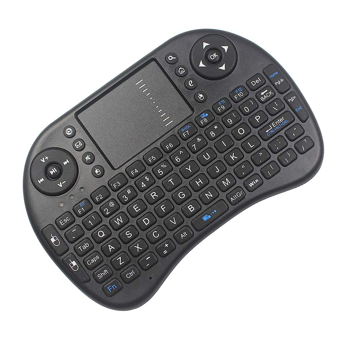 Mini Wireless Keyboard 2.4GHz Touch-pad Mouse Combo Plus OTG Cable - TV xStream, Compatible with Firesticks, Android TV Box, IPTV, 4K Media Stick, Smart TV, PC, X-Boxes +More