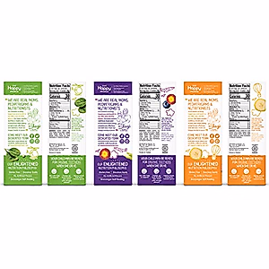 Happy Baby Organics Teether, 3 Flavor Variety Pack, 12 Count (Pack of 3)