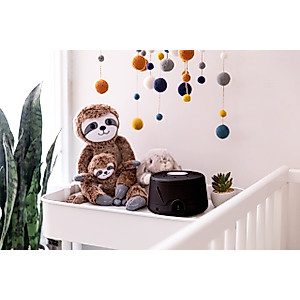 Yogasleep Dohm Classic (Black) White Noise Machine + Travel Case, Sound Machine, Soothing Natural Sound from a Real Fan, Noise Cancelling, Sleep Therapy, Office Privacy, Travel