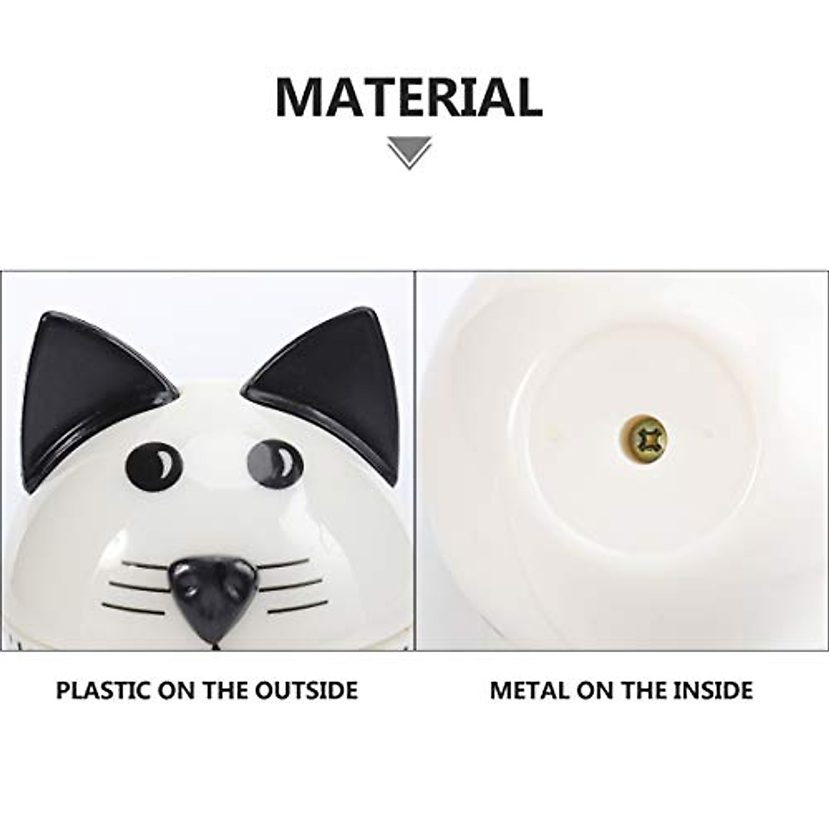 Angoily 1pc Kitchen Timer Animal Timer Kids Timer Minutes Alarm Mechanical Minute Timer Visual Timer Toddler Alarm Clock Cooking Reminder White Counter Plastic Outside to Rotate Household