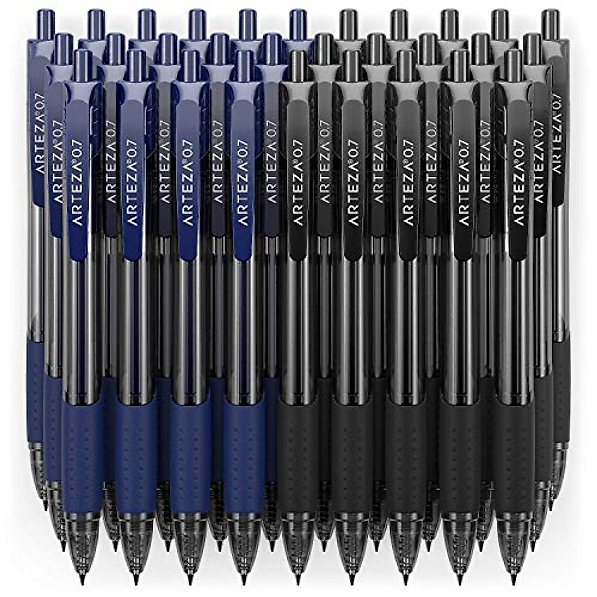 ARTEZA ARTZ-9225 Gel-Ink-Rollerball-pens, Black&Blue 30