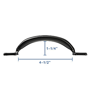 LIZAVO V171 6-1/2" Pulls in Black- 2 Pack