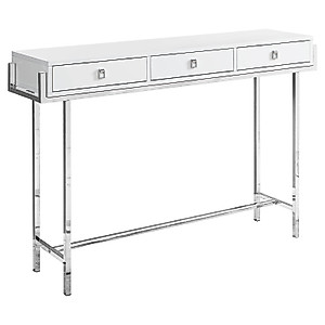 Monarch Specialties ACCENT TABLE, WHITE