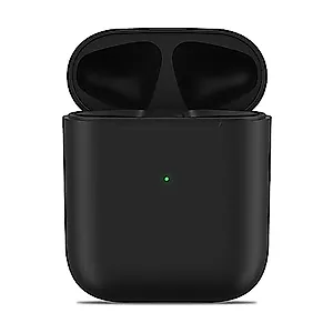 Airpod Charging Case Compatible for Airpods 1&2 Gen,QI Wireless Airpods Charger Case,450mAh Airpod 1st & 2nd Generation Charging Case Replacemen with Bluetooth Pairing Sync Button,No Air Pods Buds