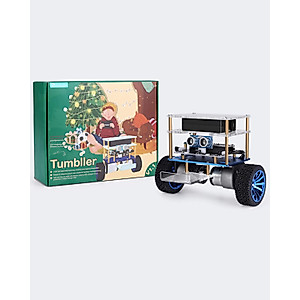 ELEGOO Tumbller Self-Balancing Robot Kit for Arduino Robotics for Kids Ages 8-12 12-14 Gifts for 8 9 10 11 12 13 14 15 16 Year Old Boys Girls Teens Toys for Ages 8-10 8-13 10-12 14-16 STEM Building
