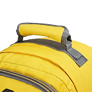 Cabin Max Metz Stowaway 20L Travel Bag 16x10x8 (40x25x20cm) - Mini Backpack/Weekender Bag Ideal Underseat Carry on Luggage (Vintage Yellow)