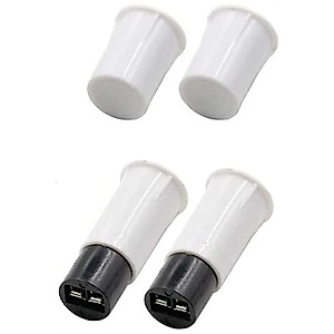 bnafes MC-33C Normally Closed Recessed Window Door Contact Sensor Alarm Magnetic Reed Switch 2 Sets