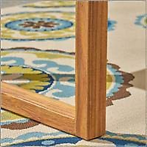 Christopher Knight Home Ann Outdoor 69" Acacia Wood Dining Table, Sandblast Natural Finish