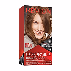 Revlon Colorsilk #51 Light Brown (Pack of 2)