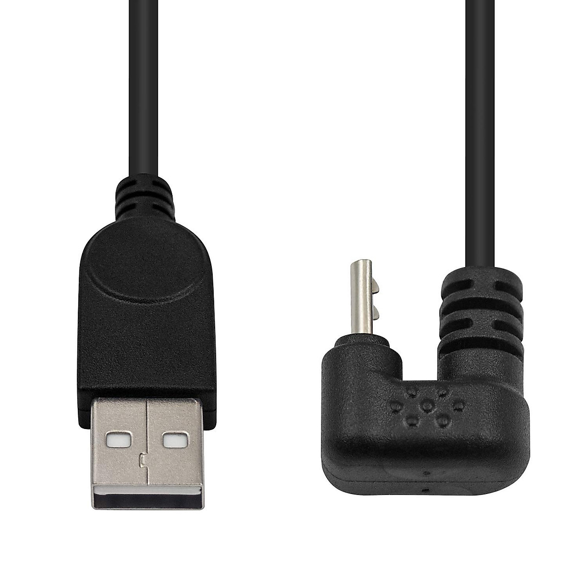 Poyiccot Micro USB Cable Android, 180 Degree Micro USB to USB 2.0 Cable, U Shaped Micro USB Charging Cable, USB to Micro USB Cable Short for ps4, Power Bank, Android Phone, 30cm