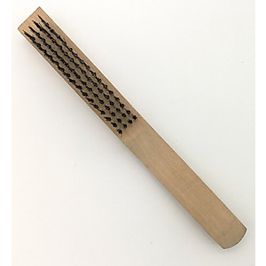 VASTOOLS Welding Chipping Hammer with Coil Spring Handle,10.5",Cone and Vertical Chisel/ 10" Wire Brush(Free), Black