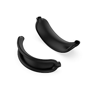 AWINNER Headband Cover Compatible for Apple AirPods Max,Washable Soft Silicone Headband Protectors/Comfort Cushion/Top Pad Protector Sleeve for AirPods Max (Black)