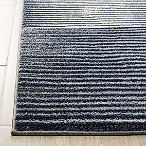 SAFAVIEH Galaxy Collection 5'3" x 7'6" Blue / Navy GAL115M Modern Non-Shedding Living Room Bedroom Dining Home Office Area Rug