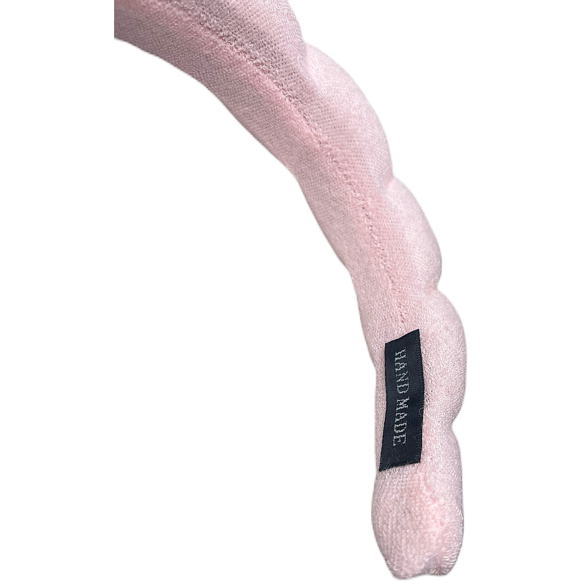 ORIGINAL Mimi and Co Spa Headband - Sponge & Terry Towel Cloth Fabric Head Band for Skincare, Face Washing, Makeup Removal, Shower, Facial Mask - Hair Accessories, Padded Headband, Croissant Headband