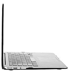 MOSISO Compatible with MacBook Air 13 inch Case (Models: A1369 & A1466, Older Version 2010-2017 Release), Protective Plastic Hard Shell Case & Keyboard Cover & Screen Protector, Black
