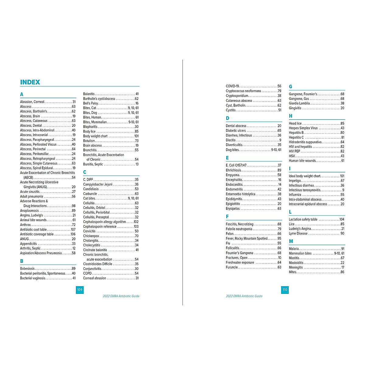 EMRA Antibiotic Guide, 20th Edition