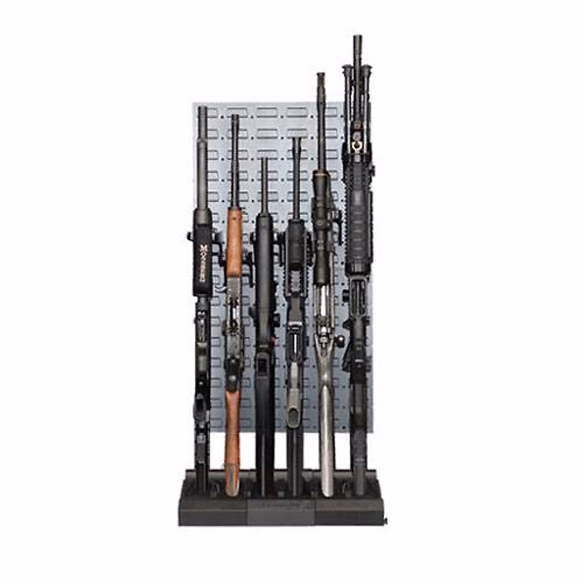 SecureIt Gun Storage Gun Safe Kit: Steel 6 - Safely Organize Your Guns with This Easy to Use Modular System, Protect Your Guns Investment from Scratches.