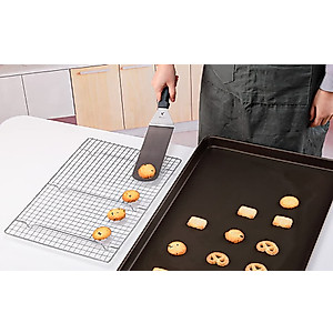 Prestige Baking Cooling Rack 11.5 x 16.5 in Cookware. Air Frying, Baking & Cooking. BPA free, food grade & thick. 100% stainless steel. Chef, professional cook approved.