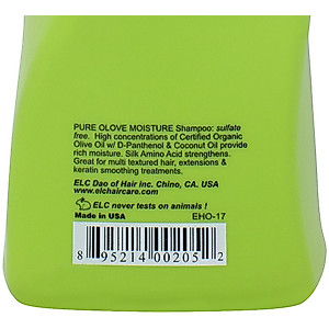 ELC Pure Olove Moisturizing Shampoo (12oz)