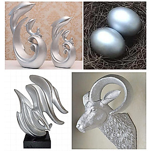 Acrylic Paint Metallic Gold, Non Toxic, Non Fading, 100ml Gold Leaf Paint for Art, Painting, Handcrafts, Ideal for Canvas Wood Clay Fabric Ceramic Craft Supplies