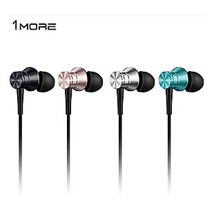 1MORE­ E1009 Piston Fit in-Ear Headphones with Microphone Black