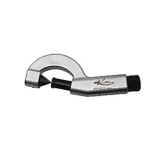 K Tool International 70715 Universal Automotive Nut Splitter Tool for Garages, Repair Shops, and DIY, Splits Nut Sizes 1/8"-15/16", 360 Degree Rotating Cutter, Heat Treated Drop Forged Frame, Silver