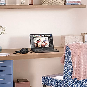 HP Pavilion Laptop (2022 Model), 14-inch Micro-Edge HD Display, Intel Pentium Silver N5030, 16GB RAM, 512GB SSD, Thin & Portable, Webcam, HDMI, Wi-Fi, Bluetooth, Windows 11 Black