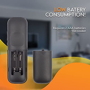 OEM Remote Control for Roku TV No Pairing Includes Volume Control Buttons & Netflix Disney+ Apple TV and HBO Shortcuts (Hisense 3226001217)