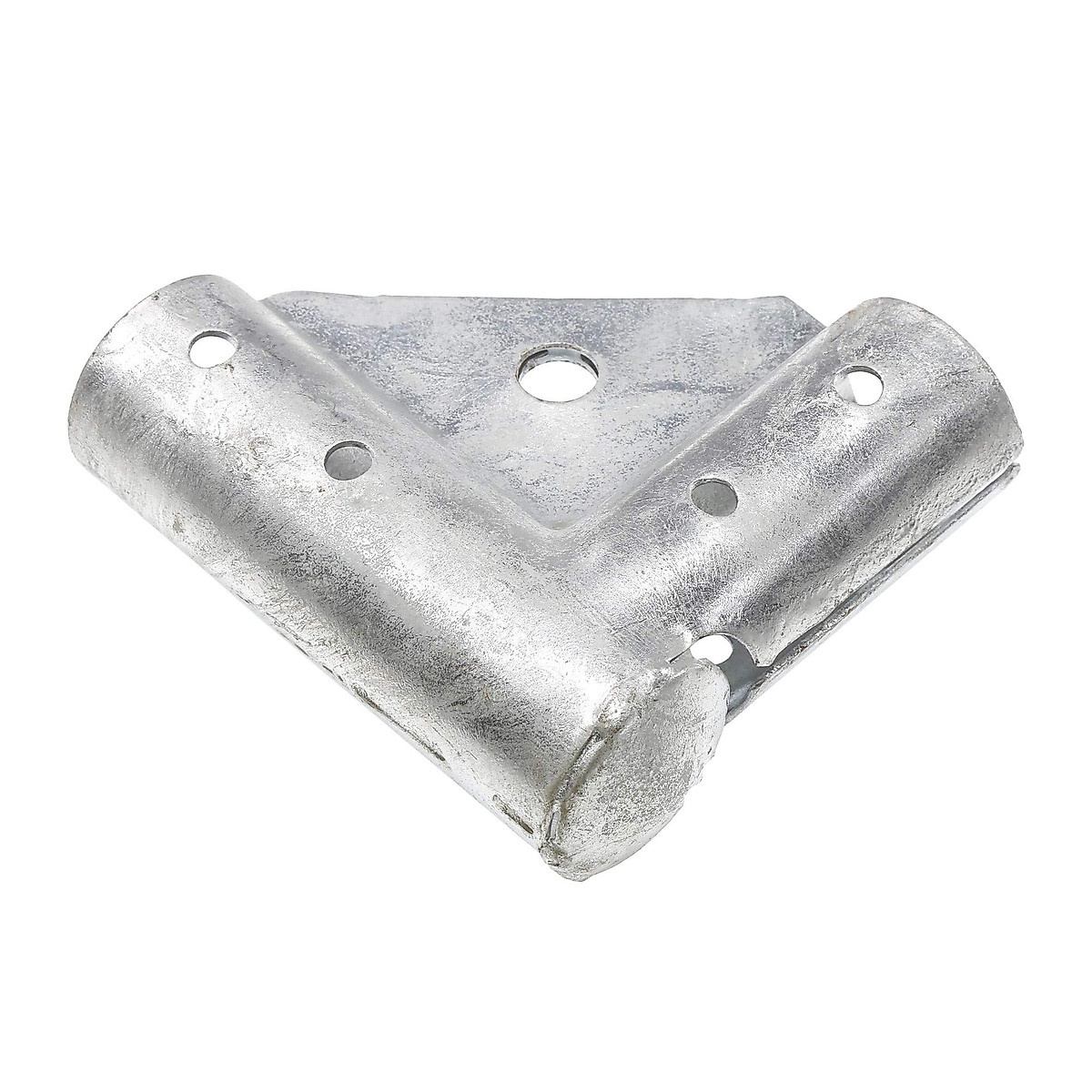 Plum Fittings 1 3/8" x 1 3/8" Chain Link Fence Top Gate Corner | Pressed Steel Top Gate Corner | Top Gate Elbow | Pack of 4