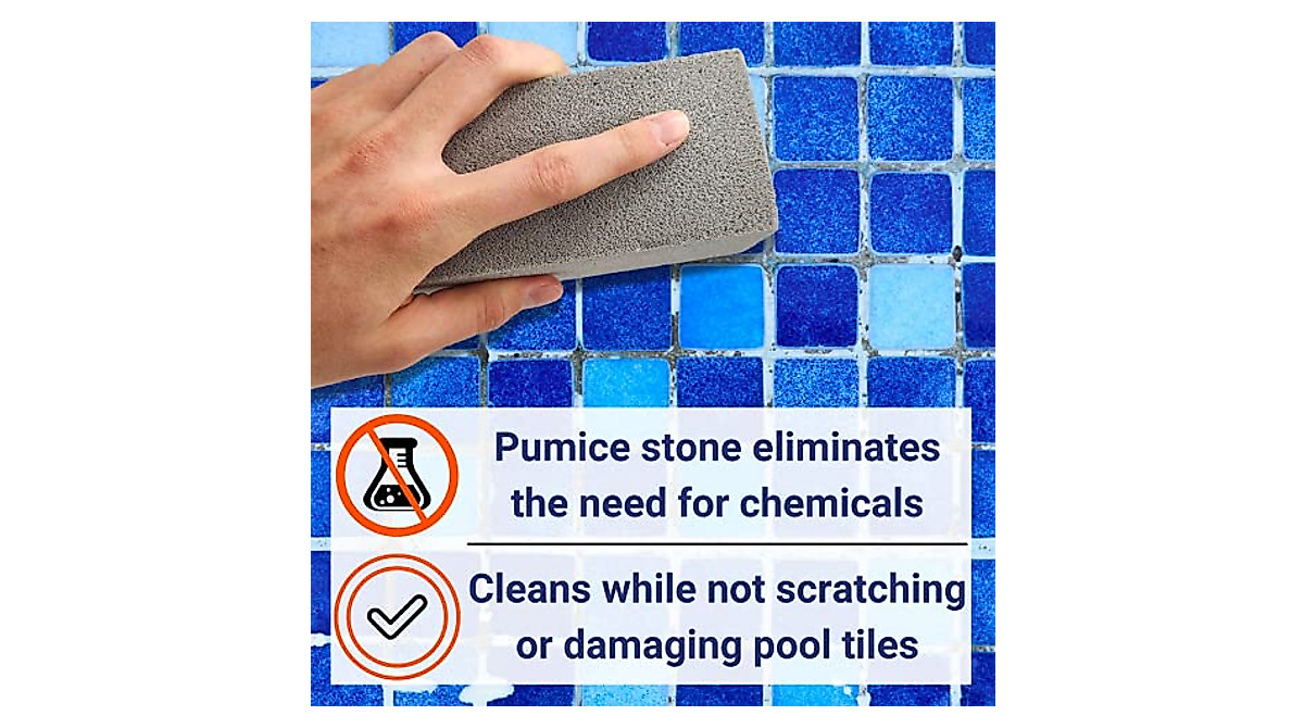 Pumice Stone Pool Cleaning Block - Pool Blok Pack of 2