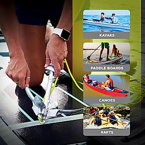 GILI Kayak Anchor Paddle Board Kit for Jet Ski Canoe SUP and Small Boats - 3.5 lb Folding with 40ft Rope and 5L Storage Bag (Galvanized)