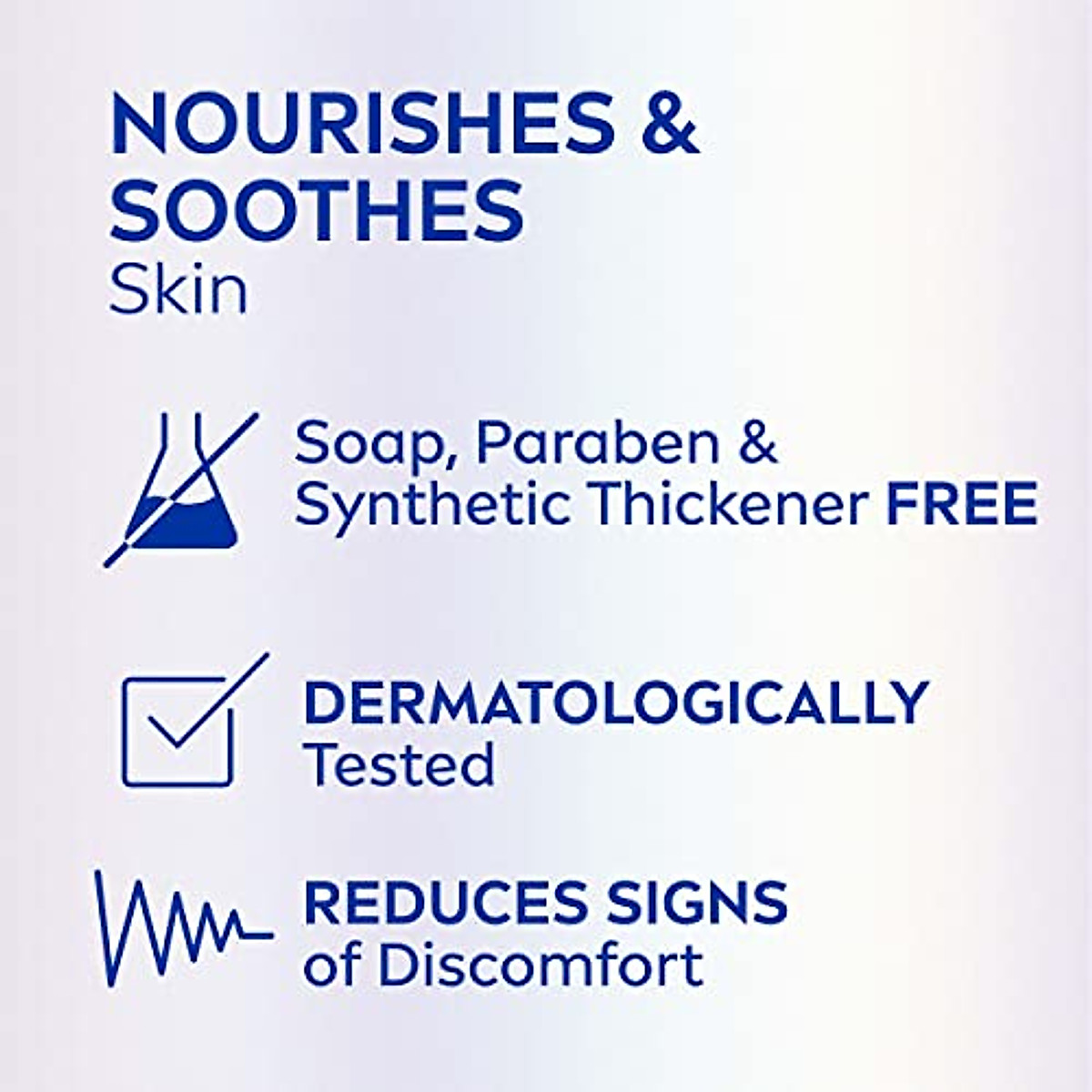 NIVEA Sensitive and Radiant Body Wash with Nourishing Serum, Provitamin B5 and Pearl Extract, 20 Fl Oz Bottles, 3 Count (Pack of 1)