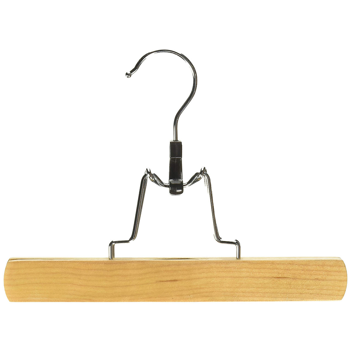 Whitmor GRADE A Natural Wood Slack Hangers (Set of 5)