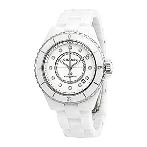 Chanel J12 Diamond White Dial Ladies Watch H5705